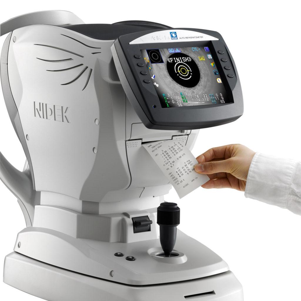 Auto-réfractomètre AR-1S / ARK-1S - NIDEK France